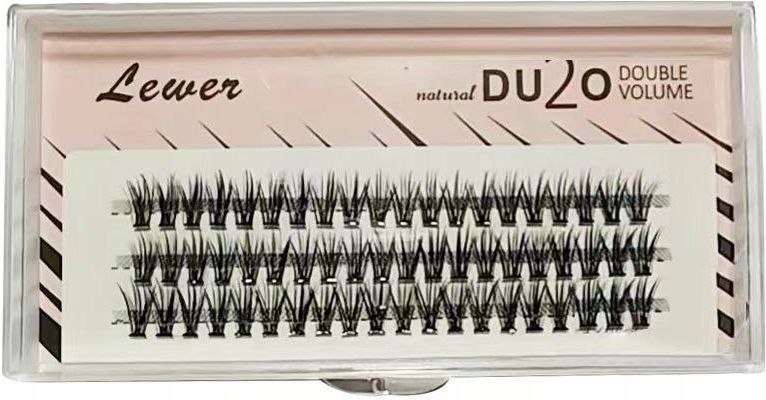 Kępki Rzęsy Lewer DU2O Double Volume 14 mm - Opinie i ceny na Ceneo.pl