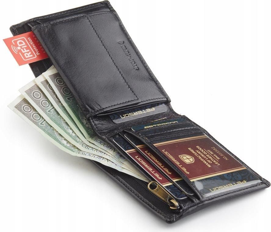 Klasyczny portfel męski z ochroną kart RFID - Ceny i opinie - Ceneo.pl