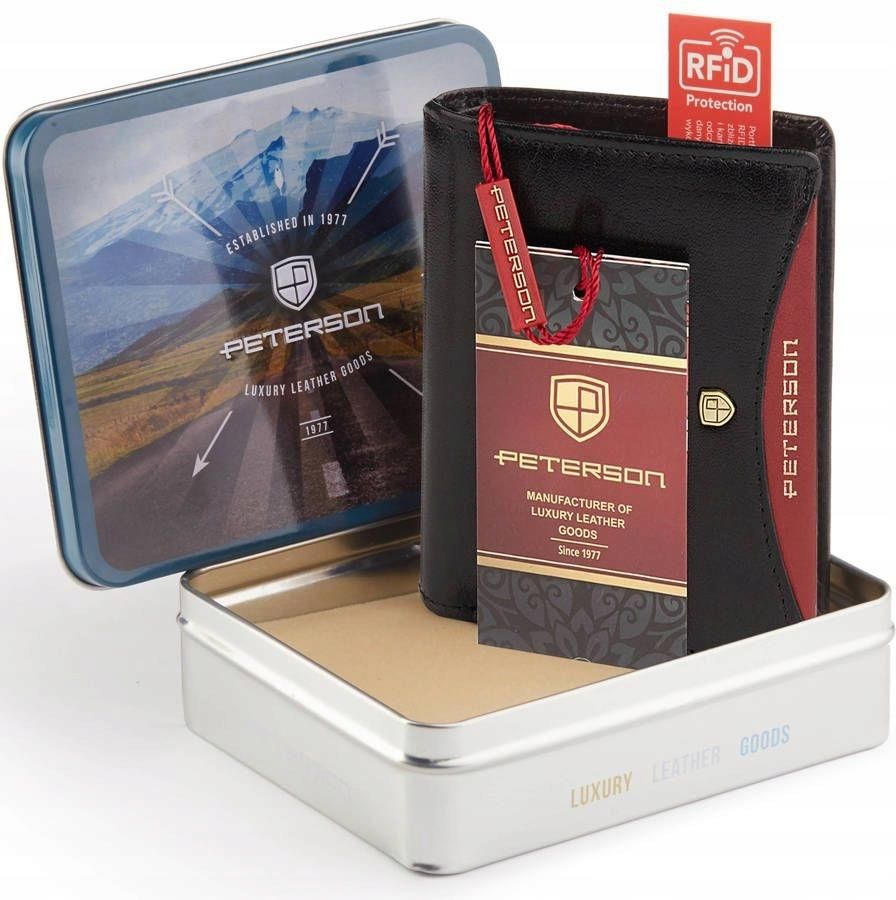 Pionowy portfel męski ze skóry naturalnej RFID - - Ceny i opinie - Ceneo.pl