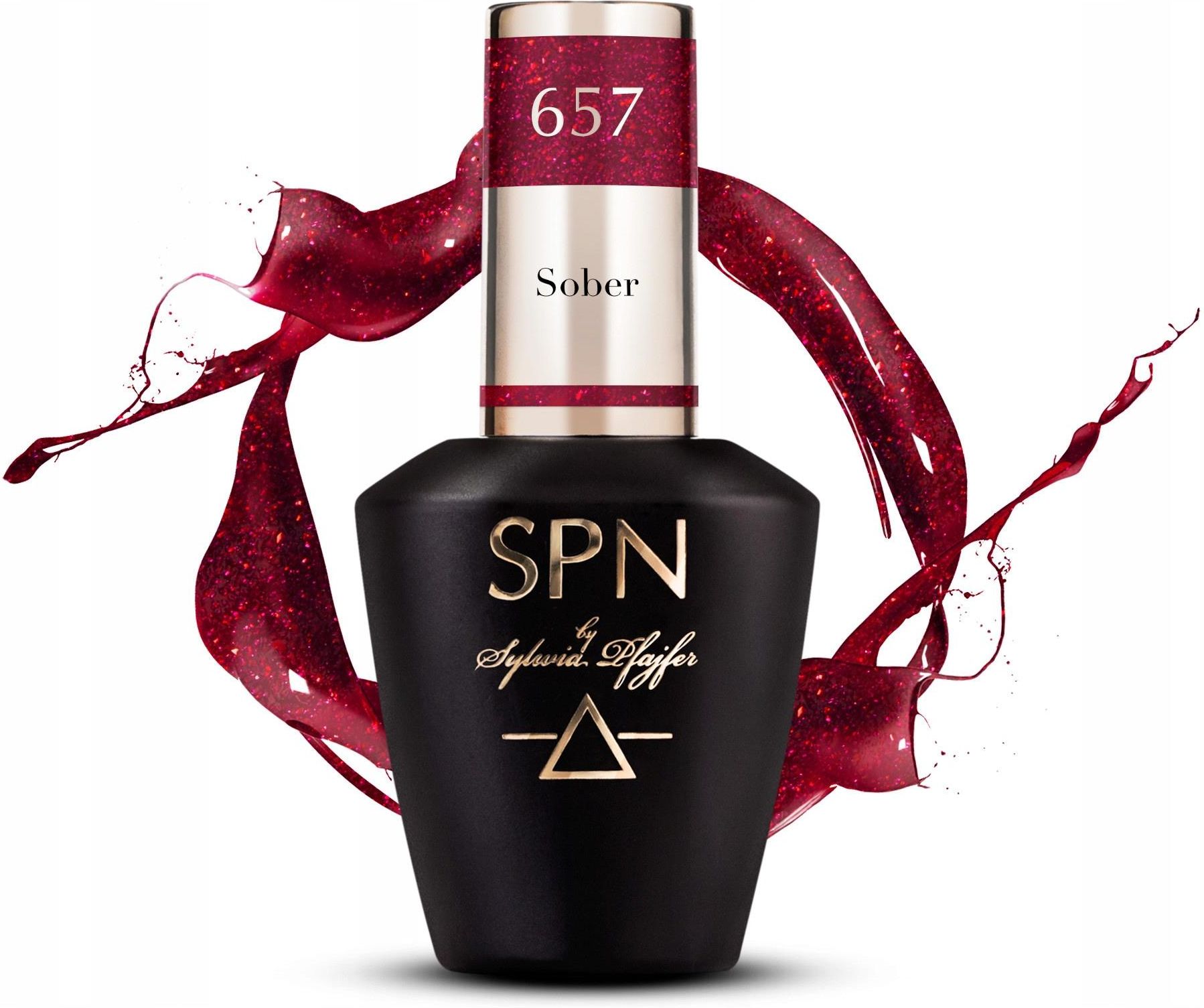 Spn Nails Lakier hybrydowy 657 Sober 8ml - Opinie i ceny na Ceneo.pl
