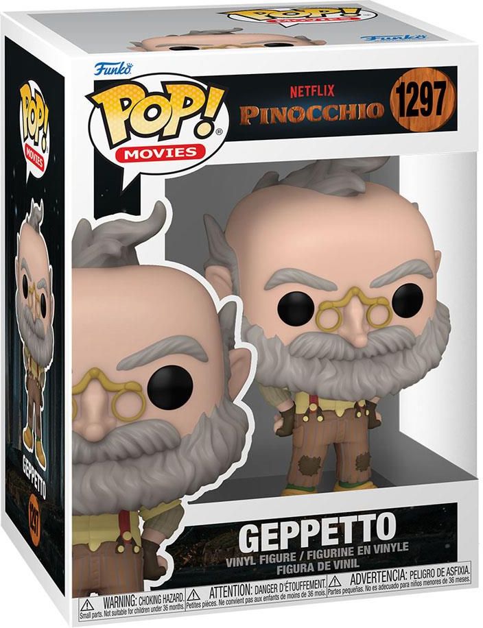 Pinocchio POP! Movies Vinyl Figure Geppeto 9 cm nr. 1297 - Ceny i ...