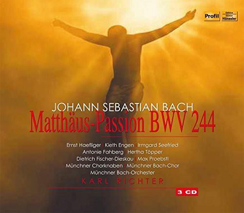 Płyta kompaktowa Karl Richter: BACH: Matthäus-Passion [3CD] - Ceny i ...
