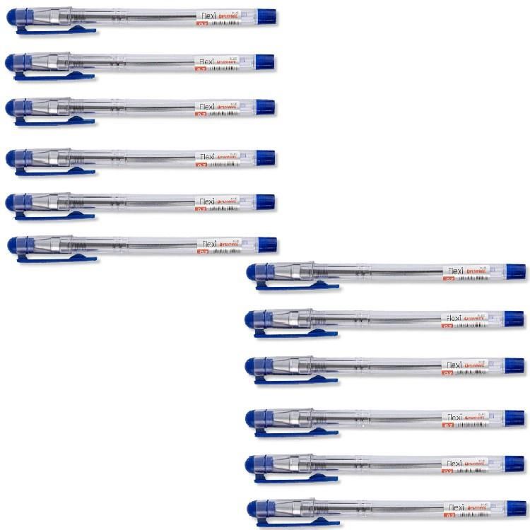 Penmate Długopis 0 7mm Niebieski Flexi 12Szt - Ceny i opinie - Ceneo.pl