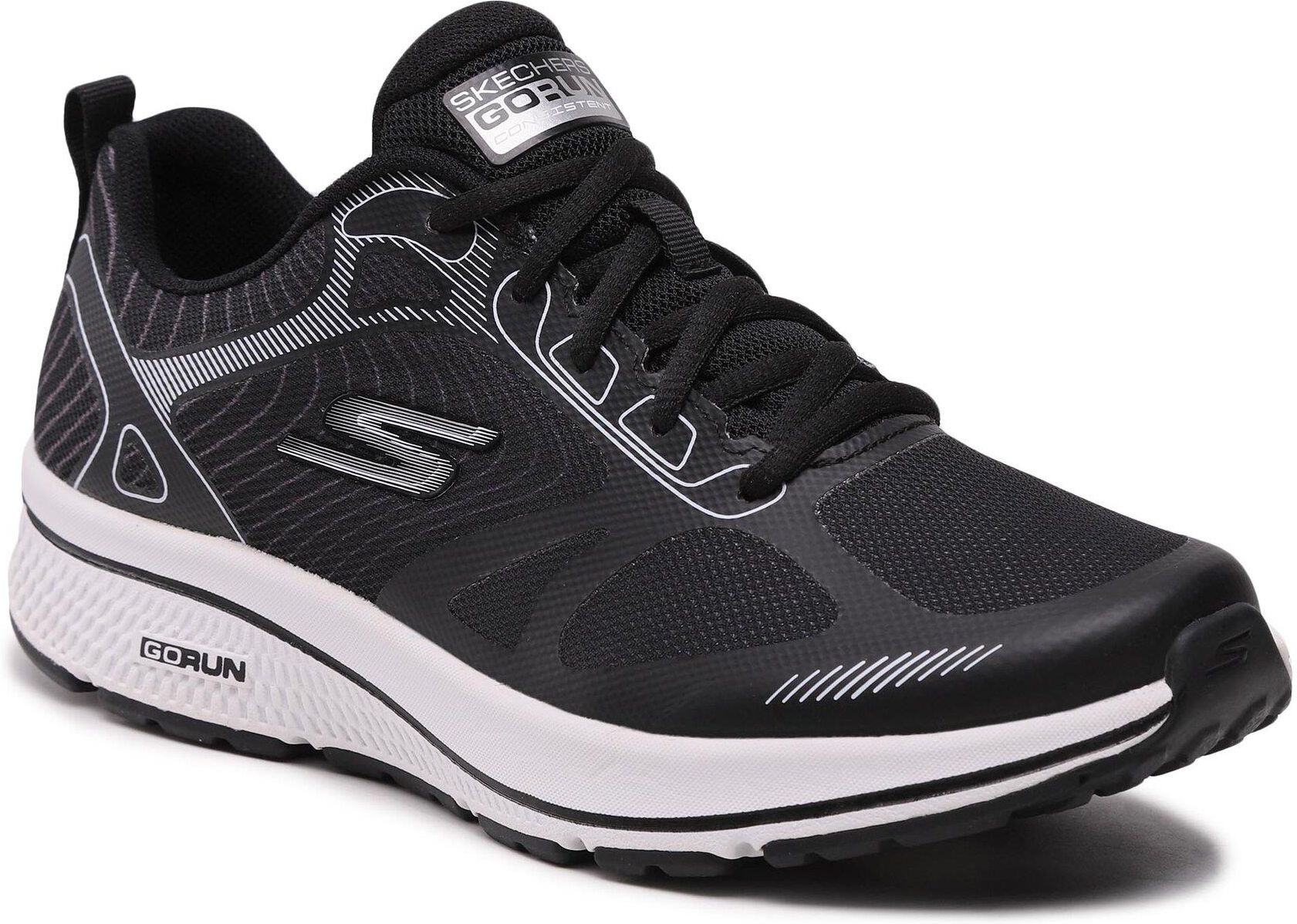 Buty trekkingowe Skechers Go Run Consistent 220035 Bkw Czarny - Ceny i ...