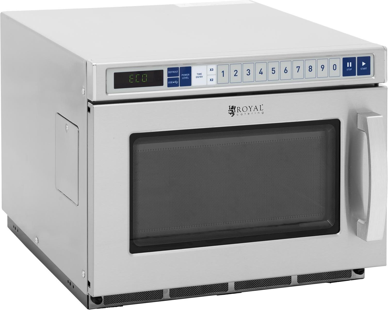 Royal Catering Kuchenka Mikrofalowa Gastronomiczna 3000 W 17L (RCMV04 ...