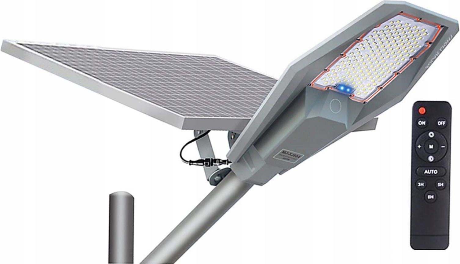 Lampa Solarna Latarnia Uliczna 600W +Panel +Uchwyt - Ceny i opinie - Ceneo.pl