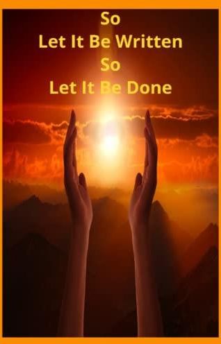 So Let It Be Written So Let It Be Done: Planner - Literatura ...