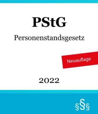 Personenstandsgesetz: PStG - Literatura obcojęzyczna - Ceny i opinie ...