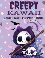 Creepy Kawaii Pastel Goth Coloring Book: Cute Horror Spooky Gothic ...