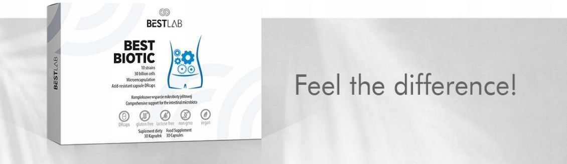 BestBiotic zdrowie zaczyna się w jelitach - Opinie i ceny na Ceneo.pl