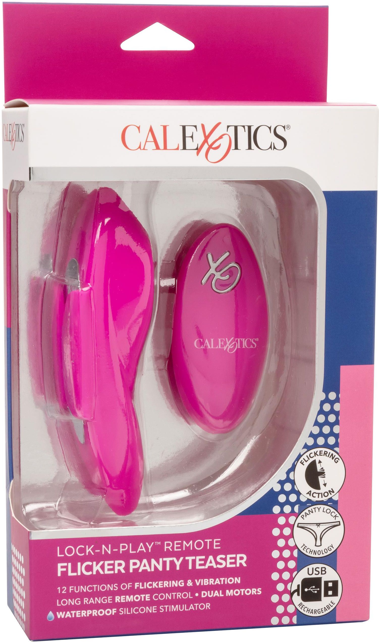 Calexotics Remote Flicker Panty Teaser Pink (SCA14534) - Ceneo.pl