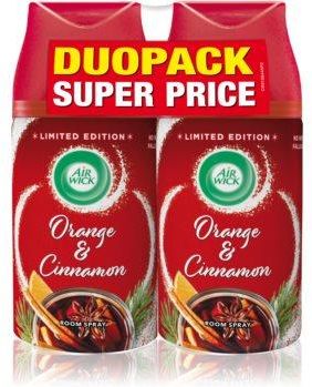 Air Wick Magic Winter Orange & Cinnamon Odświeżacz Powietrza Podwójne ...