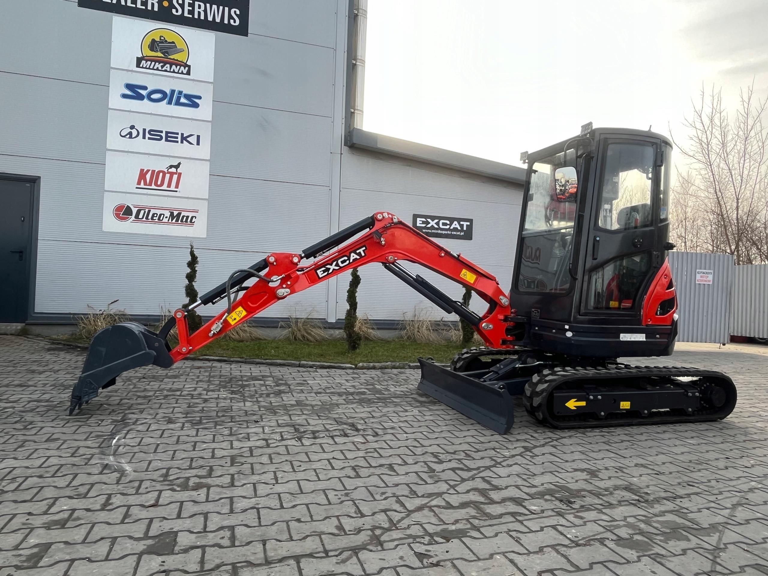 MINIKOPARKA EXCAT X26S z Kabiną/Ramie Skrętne - Opinie i ceny na Ceneo.pl