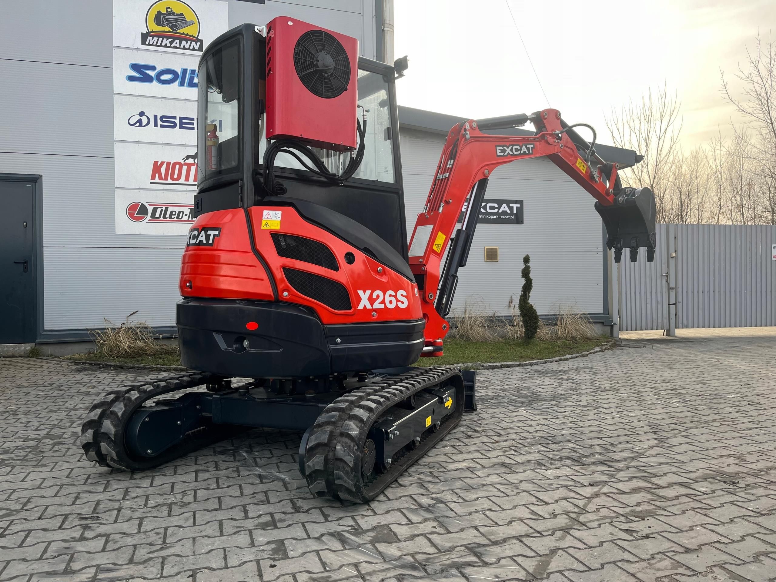 MINIKOPARKA EXCAT X26S z Kabiną/Ramie Skrętne - Opinie i ceny na Ceneo.pl