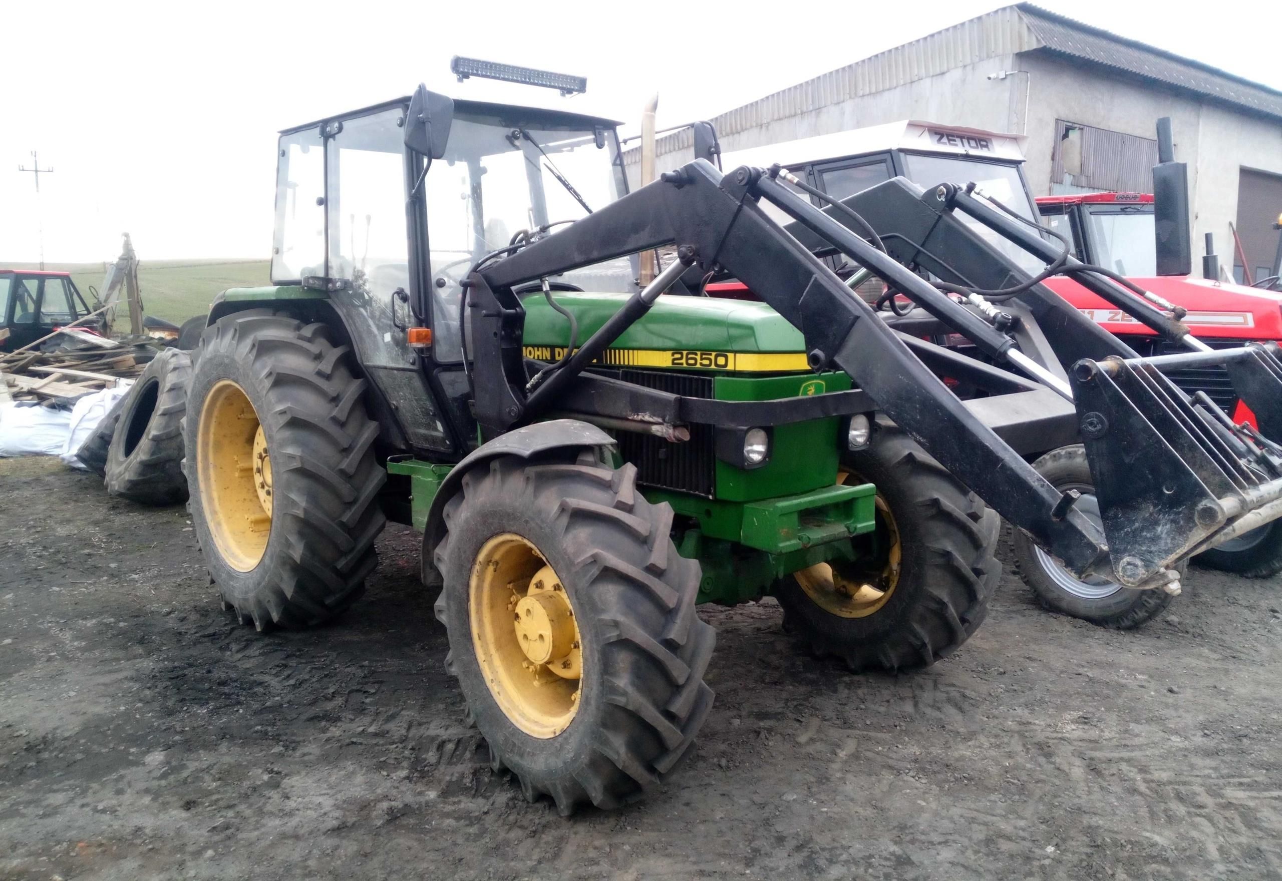 Ciągnik John Deere 2650 stab bdb 1991r - Opinie i ceny na Ceneo.pl