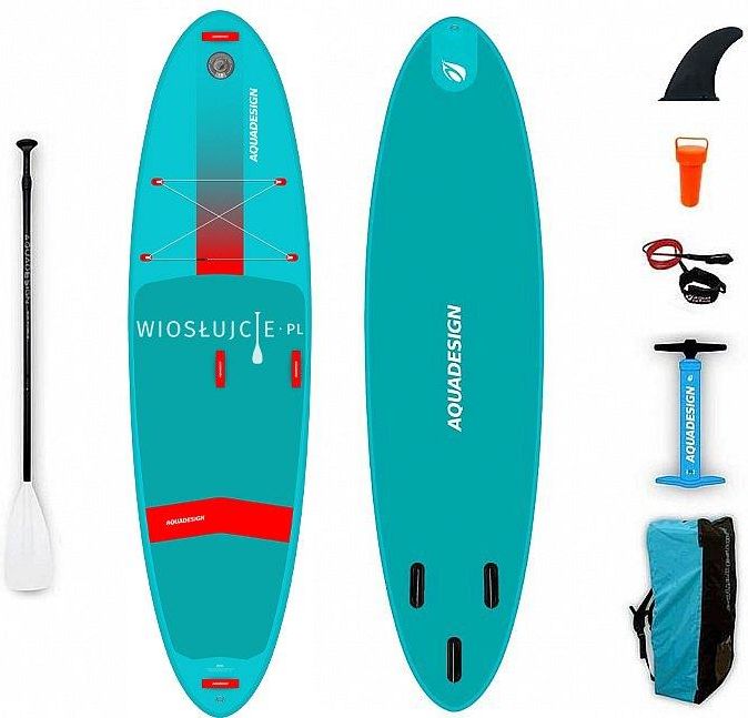 Aquadesign Deska Sup Iota 10'0 Pompowany Paddleboard Z Wiosłem - Ceny i ...