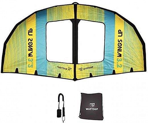 Wattsup Pompowane Skrzydło Wing Up Pompowany Wingfoil Powierzchnia 5,2m ...