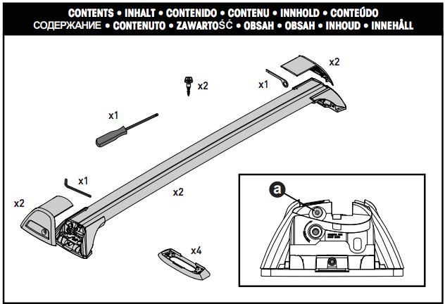 Bagażnik bazowy Yakima Bagażnik Flushbar Silver Lancia Delta 5Dr Hatchback 2008 2014 - Opinie i ...
