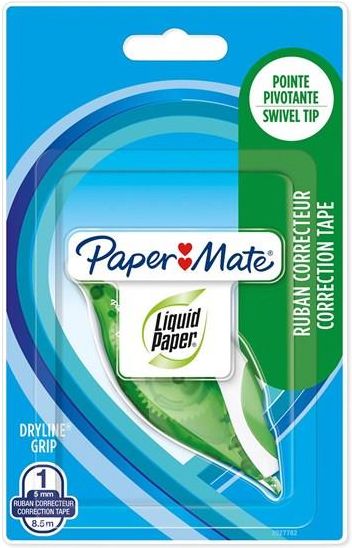 Papermate Paper Mate Liquid Dryline Grip Correction Tape (2027782 ...