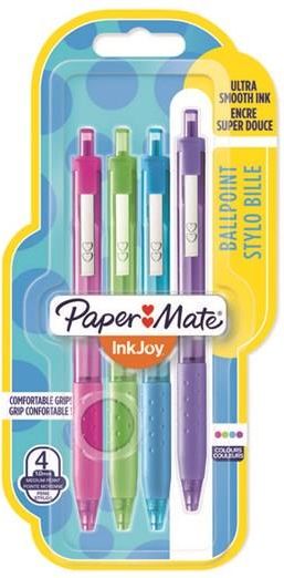 Papermate Inkjoy 300 Rt 4 Szt. Różne Kolory M Turkusowy Różowy ...