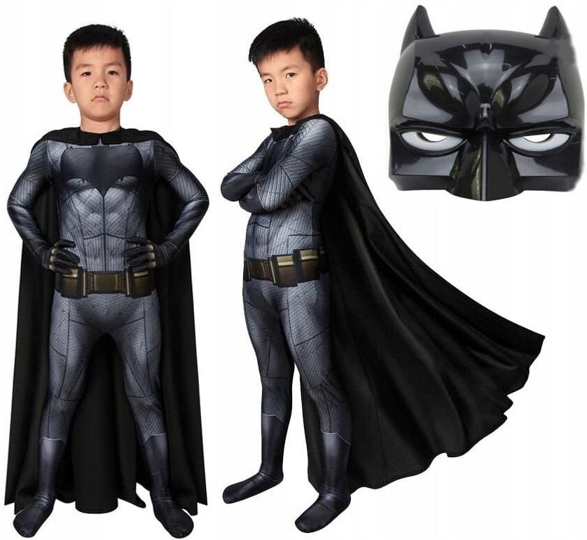 Strój Batman Maska Led Przebranie 110-116 - Ceny i opinie - Ceneo.pl