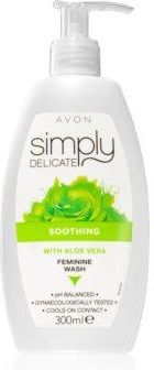 Avon Simply Delicate Łagodzący Żel Do Higieny Intymnej Z Aloesem 300 Ml ...
