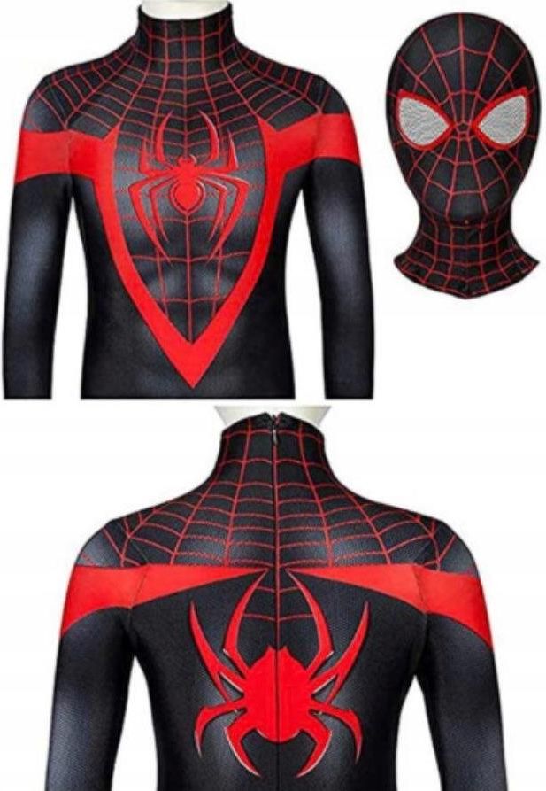 Strój Spiderman Kostium Bal Miles Morales 152-158 - Ceny i opinie ...