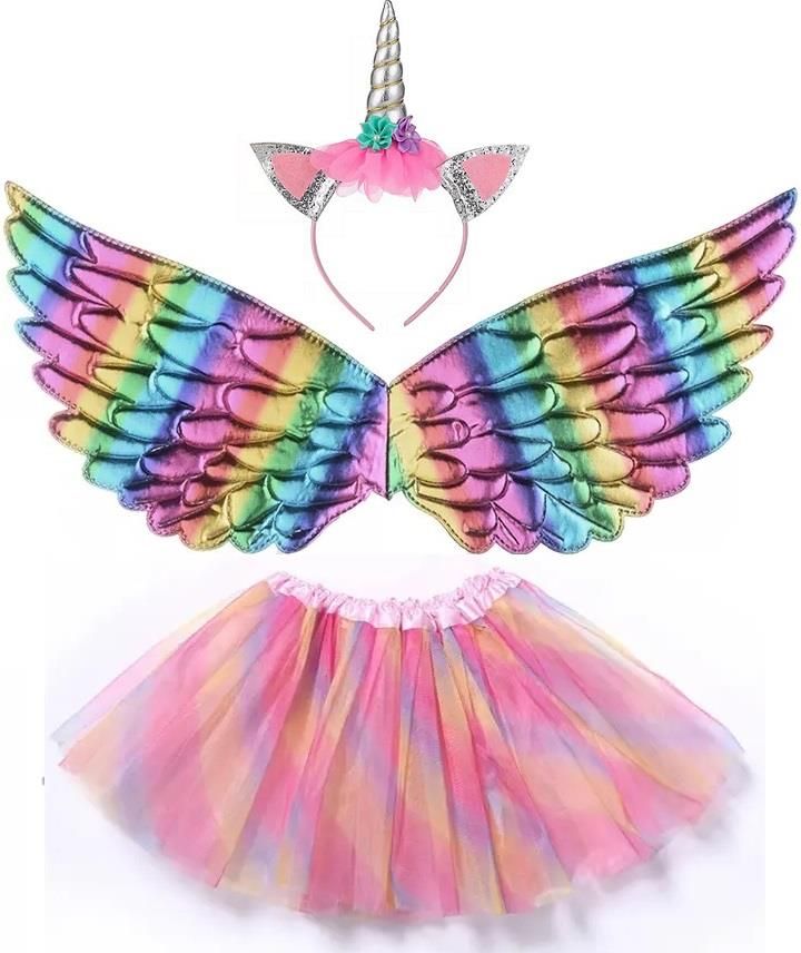 Strój Jednorożec Jednorożca Dla Dziewczynki 3 Ele. - Ceny i opinie ...