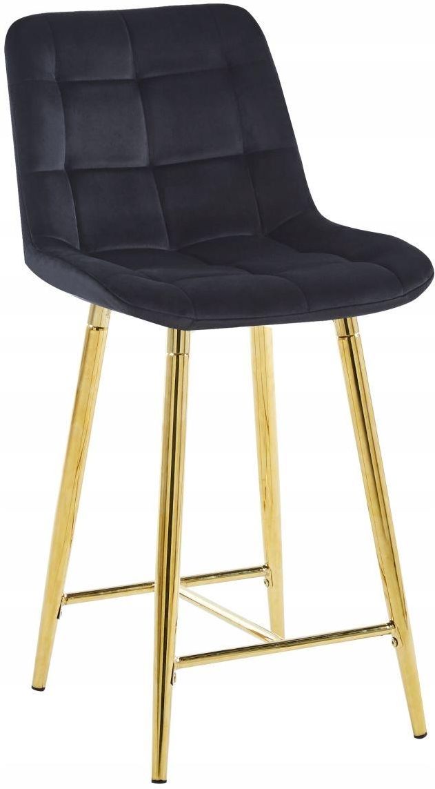 Furnitex Hoker Welurowy Czarny Niski H1 Złote Nogi 87C3Deb8-Ac6E-4947 ...