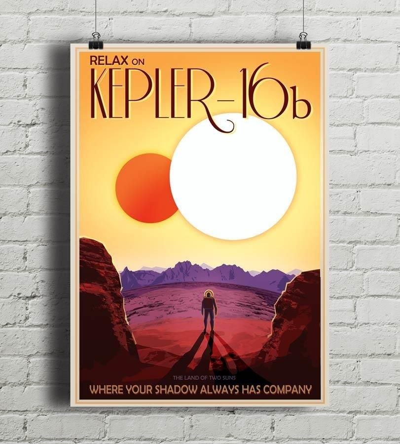 Kepler 16B Plakat 21X29,7 Cm (Format A4) - Opinie i atrakcyjne ceny na ...
