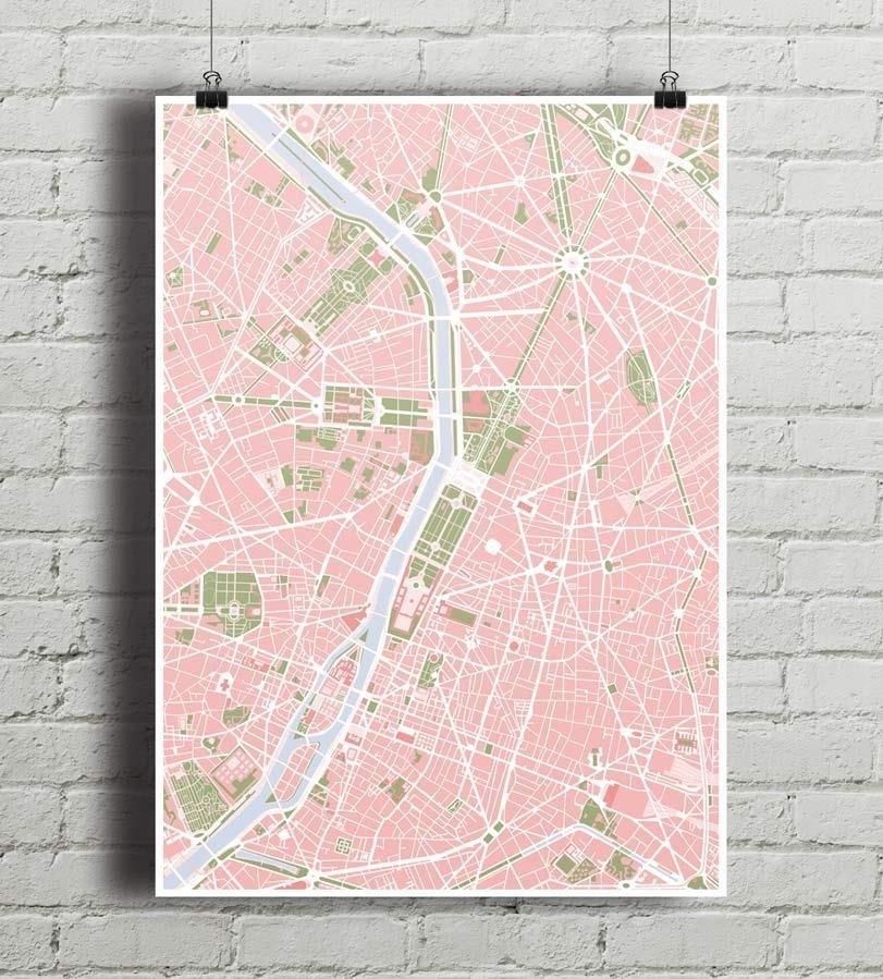 Paris Plakat 42X59,4 Cm (Format A2) - Opinie i atrakcyjne ceny na Ceneo.pl