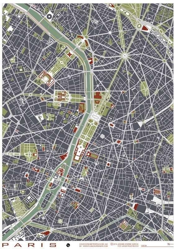 Paris Plakat 29,7X42 Cm (Format A3) - Opinie i atrakcyjne ceny na Ceneo.pl