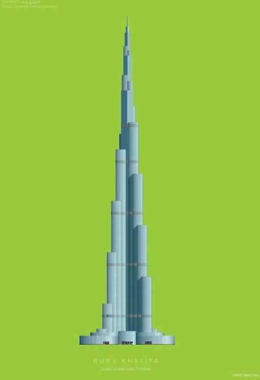 Burj Khalifa Plakat 61X91 Cm - Opinie i atrakcyjne ceny na Ceneo.pl
