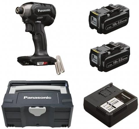 Zakrętarka Panasonic 18V Ey76A1+ Systainer + 2X 5.0Ah Ładowarka ...