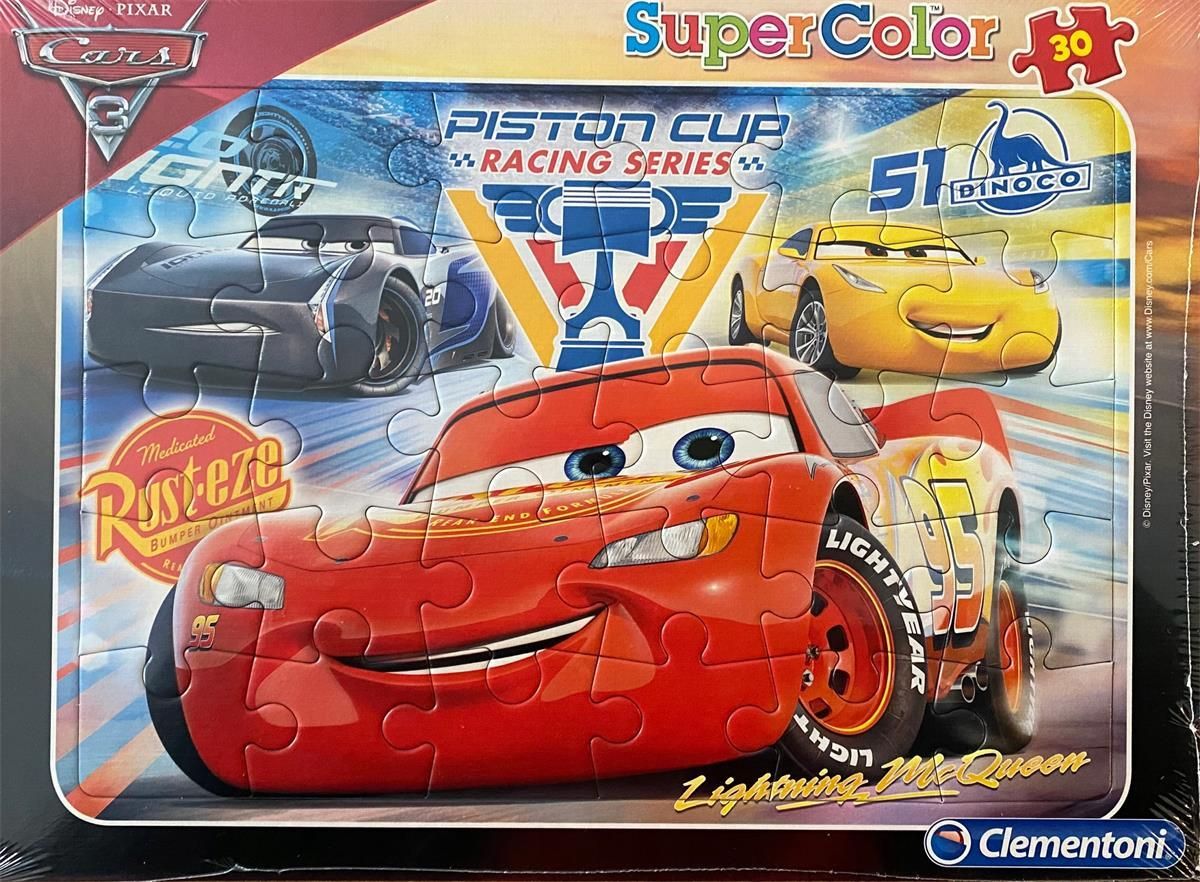Clementoni Puzzle Cars Piston Cup 30El. - Ceny i opinie - Ceneo.pl