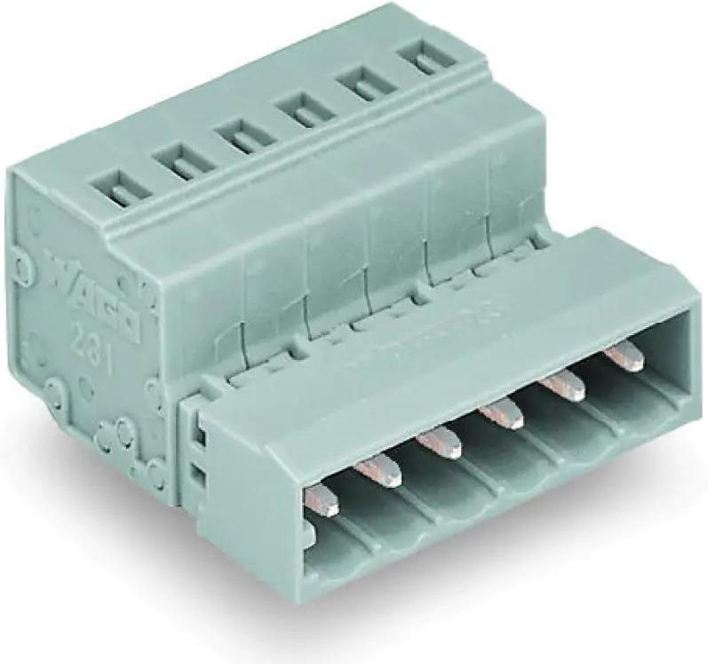 Wago Wtyk Mcs-Midi Classic 7-Biegunowy Szary Raster 5Mm 231-607 - Opinie i ceny na Ceneo.pl