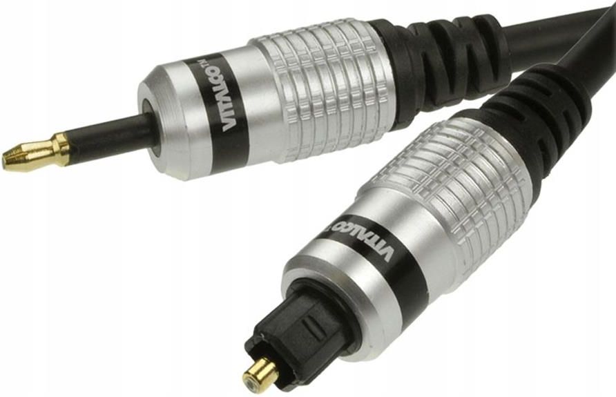 Vitalco Optyczny Toslink Jack 10M - Opinie i ceny na Ceneo.pl