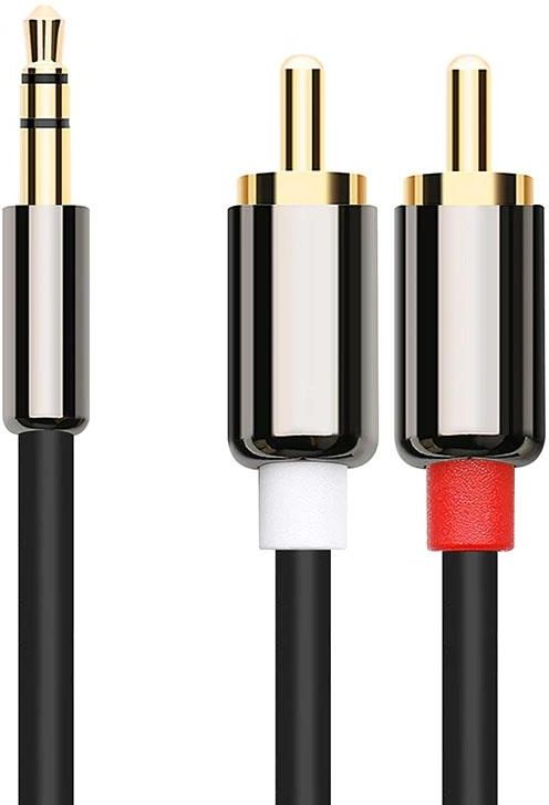 Novaza Tech Aux Audio Mini Jack 3.5 Mm 2X Rca Chinch 2M - Opinie i ceny ...