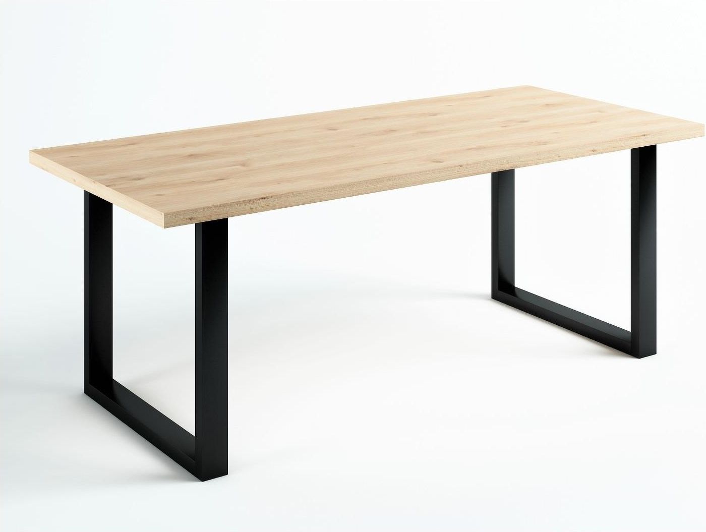 Braun Mebel Stół Loft Lity Dąb Salon Nowoczesny 80X160 Dąb - Opinie i ...