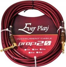 Kabel Ever Play Jack 6.3mm - Jack 6.3mm 1m czerwony (Profi 20 1M ...