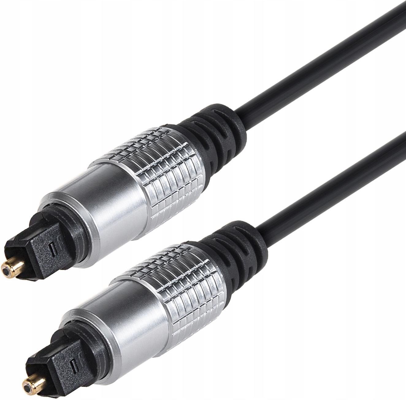 Kabel Optyczny 1m Toslink Tos Tos 4mm Optical - Opinie i ceny na Ceneo.pl