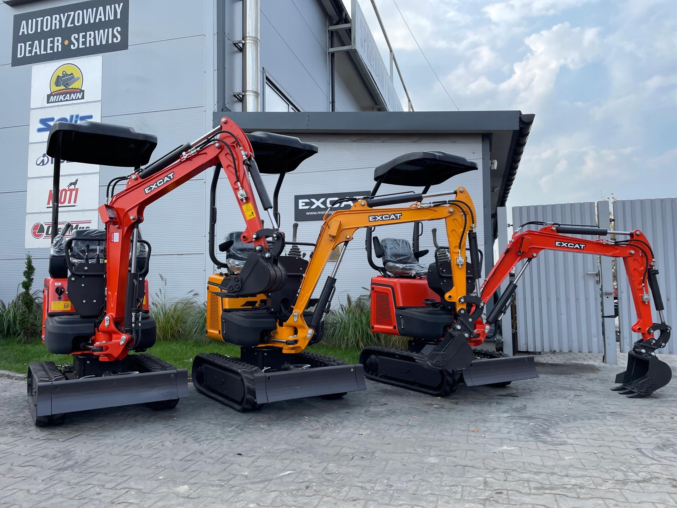 MINIKOPARKA EXCAT X10-8 z Kabiną/Ramie Skrętne - Opinie i ceny na Ceneo.pl