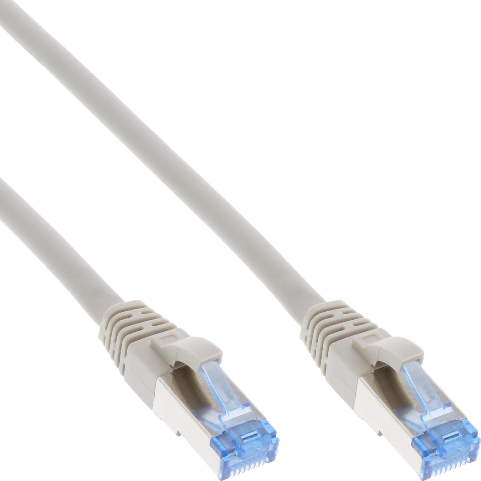 Inline 100Pcs. Bulk-Pack Patch Cable S/Ftp Pimf Cat.6A Halogen Free 500Mhz szary 0.5M (B76850 ...