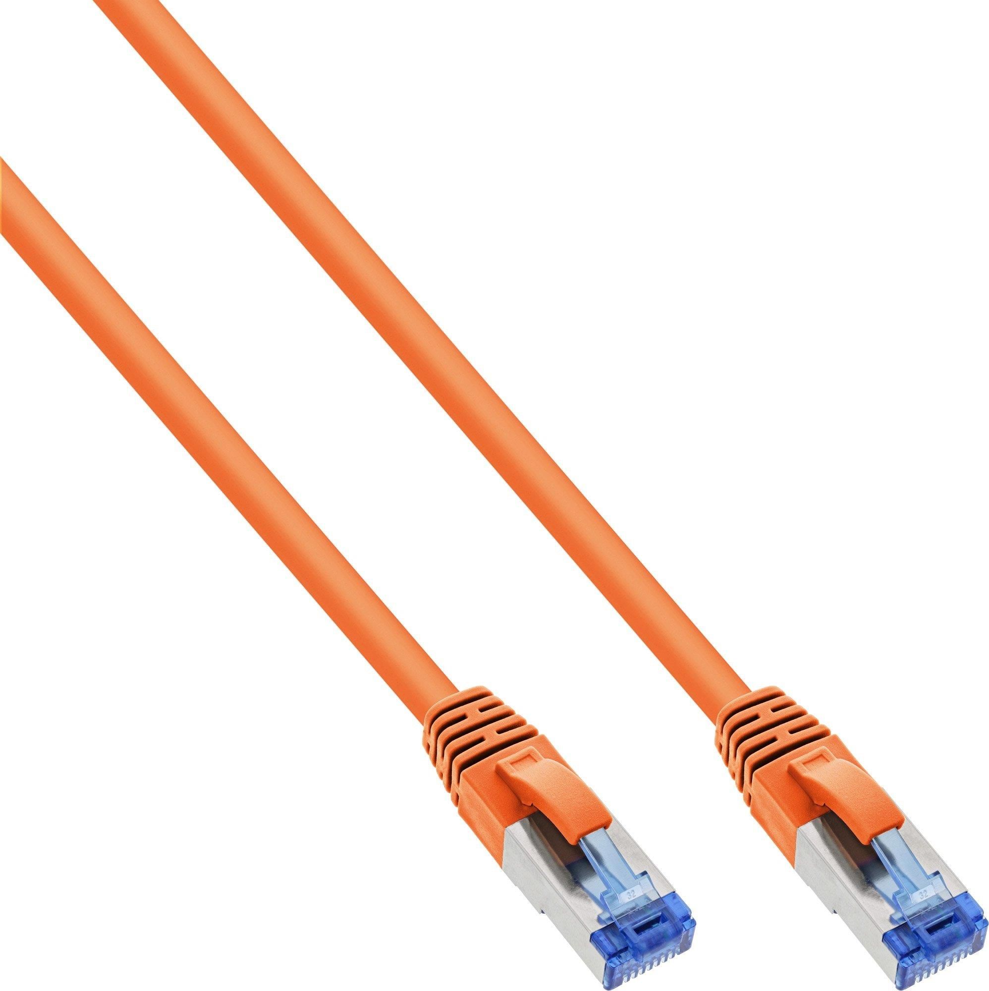 Inline Patch Cable S/Ftp Pimf Cat.6A Halogen Free 500Mhz pomarańczowy 0.25M (76821O) - Opinie i ...