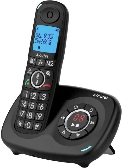 Telefon ALCATEL - Pakiet glosów XL 595 B duet czarny - Opinie i ceny na ...