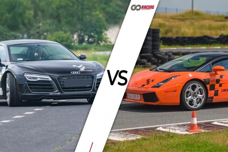 Lamborghini Gallardo Vs Audi R8 V10 Ilość Okrążeń 6 Tor Białystok ...