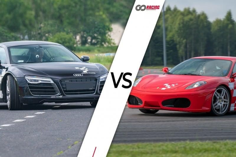 Ferrari F430 Vs. Audi R8 V10 Ilość Okrążeń 4 Tor Białystok - Ceny i ...