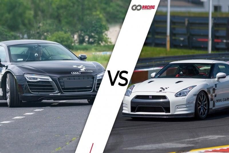 Nissan Gtr Vs Audi R8 V10 Ilość Okrążeń 4 Tor Bednary Gniezno - Ceny i ...