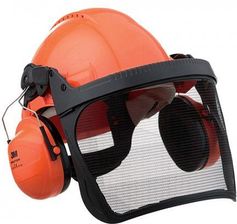 3M G3000Mor31V5J Fpa Zestaw Leśny Hełm G3000 Pomarańczowy Skorupa ...