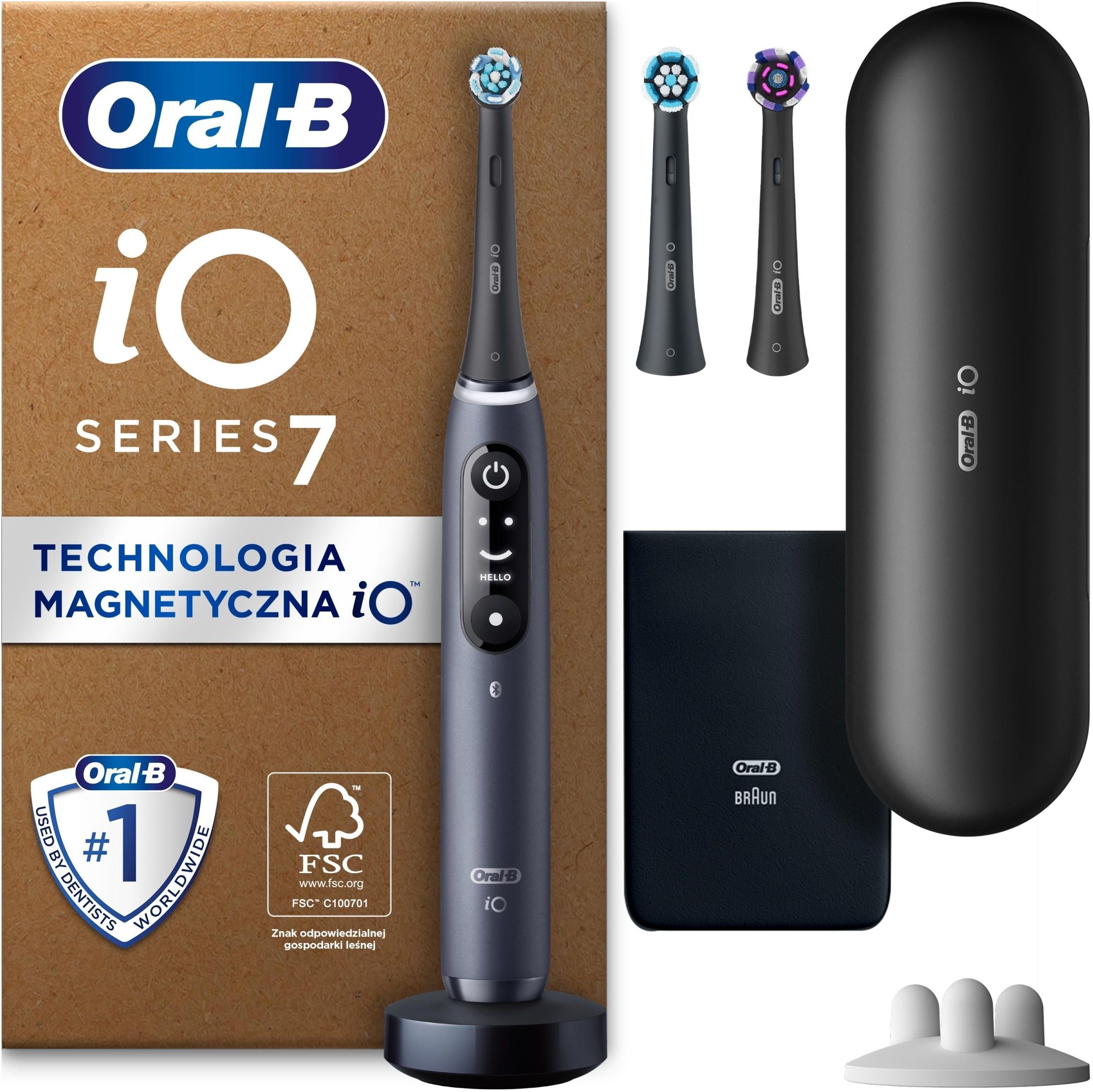 Szczoteczka elektryczna Oral-B iO 7 Plus Edition Black - Opinie i ceny ...
